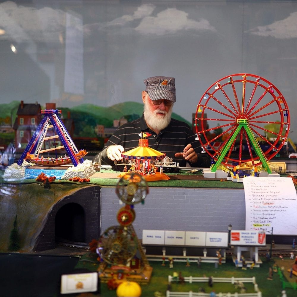 Model Train Display - Topsfield Fair - 2022